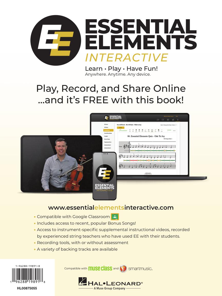 Essential Elements Book 1 Violin (New Edition) – Simply for Strings