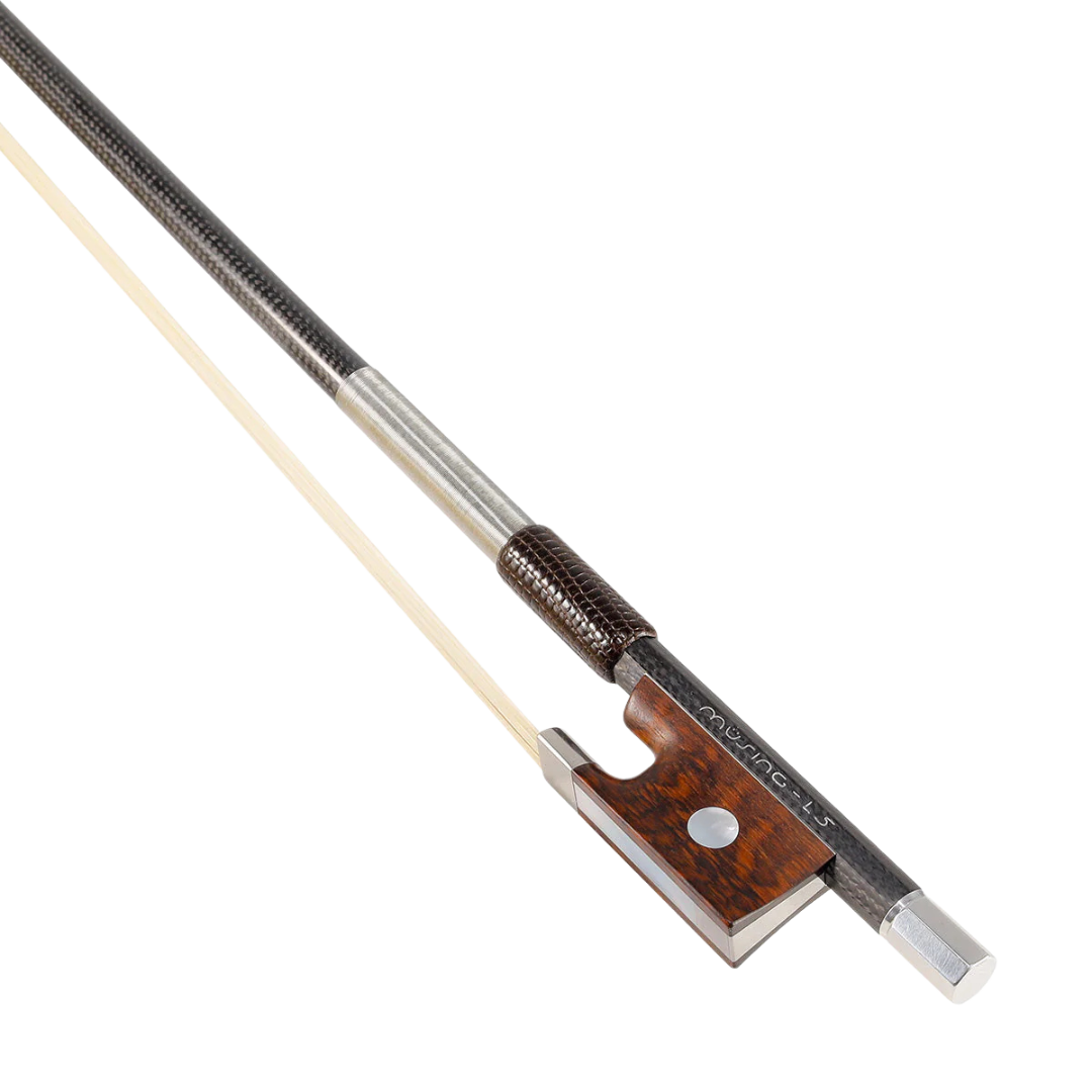 Muesing Violin Bow: L5 Carbon Fibre with Stainless Steel Fittings and ...