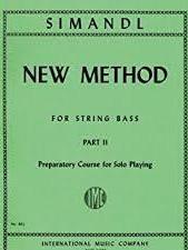 Simandl, New Method Part 2 for Double Bass (IMC) – Simply for Strings